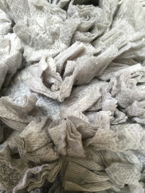 Rugs Floor & Rugs Gray Shag Rag Rug etna.com.pe