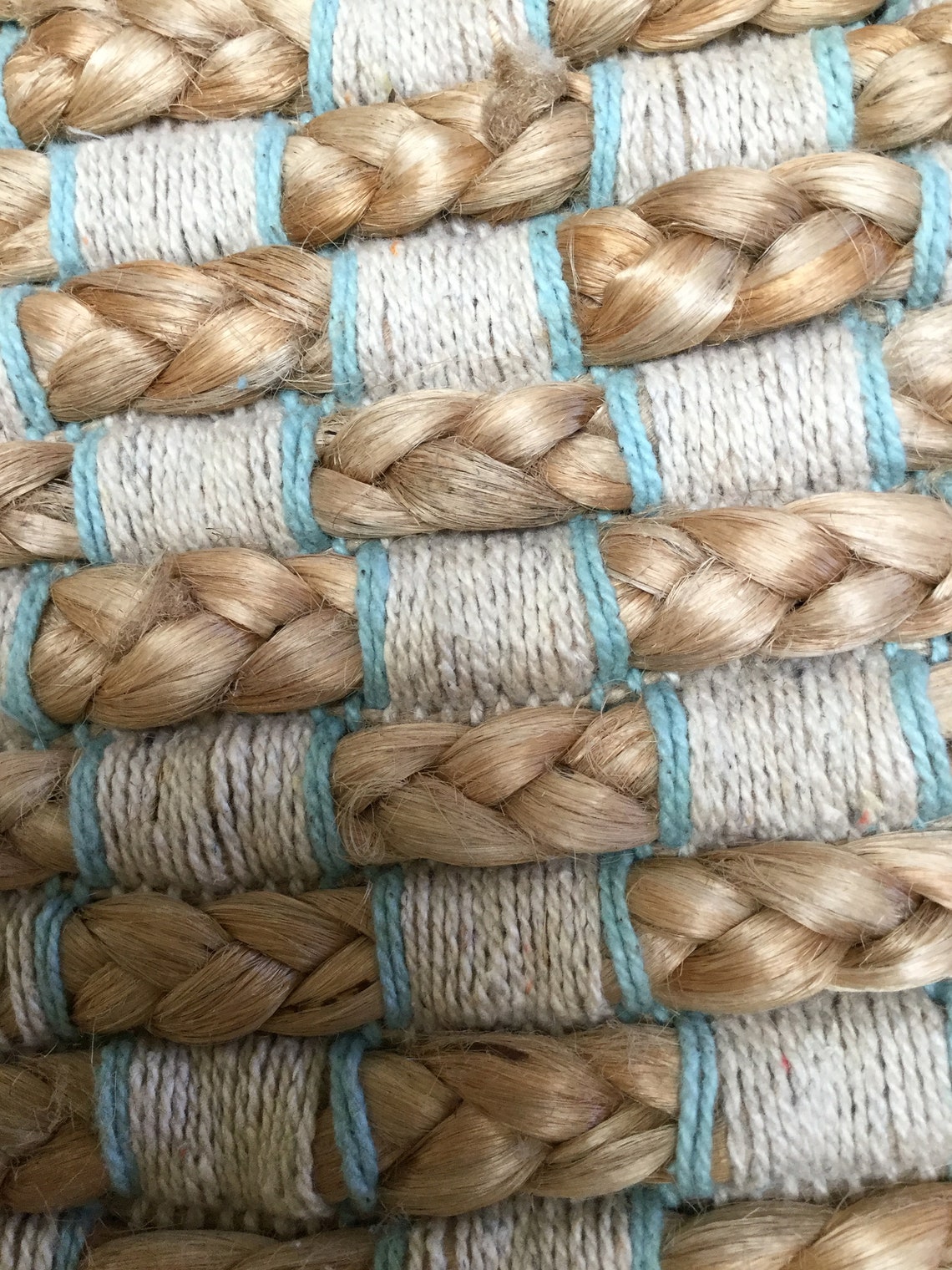 Chindi rag jute rug Beautiful handmade rag rug boho rag | Etsy