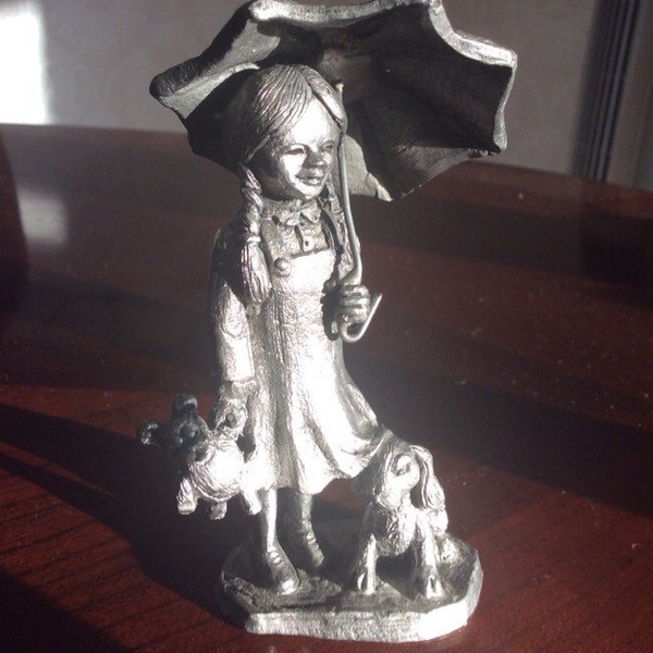 Pewter Statue - Etsy
