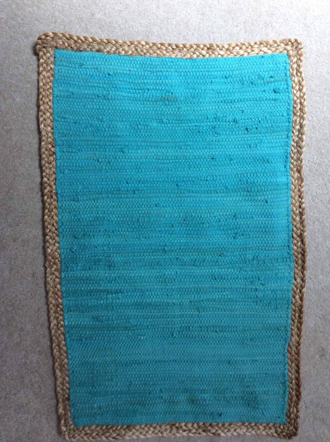 Handmade Chindi Rug, Handmade Rag Rug, Boho Rag Rug, Hippie Rag Rug ...