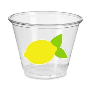 Lemon Party Cups Lemon Birthday Lemon Party Lemon Party | Etsy