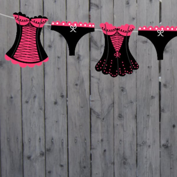 Lingerie Banner - Etsy