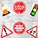 STOP SIGN CUPS - Traffic Light Cups Traffic Sign Cups Transportation ...
