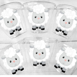 Sheep Party Cups, Sheep Treat Cups, Sheep Birthday, Sheep Party, Sheep ...