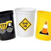 CONSTRUCTION PARTY CUPS Construction Truck Cups Construction Truck Cups ...