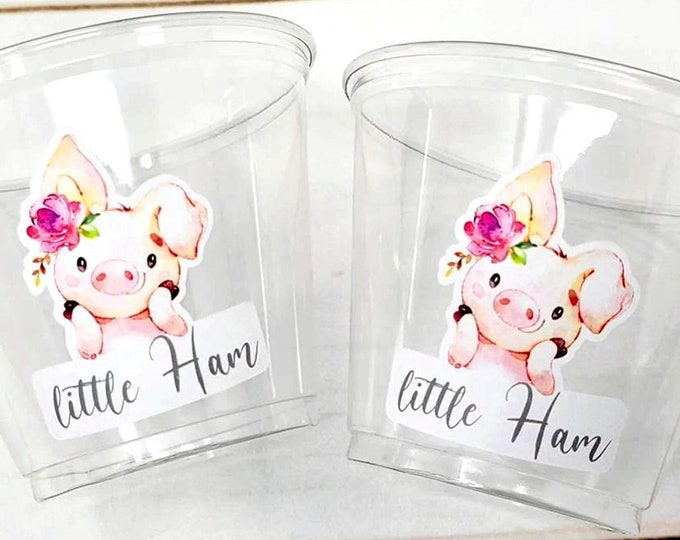 COW PARTY CUPS Cow Cups Cow Birthday Cups Farm Animal Cups - Etsy