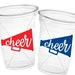 CHEERLEADING PARTY CUPS - Cheer Party Cups Cheerleader Party Cups Cheer ...