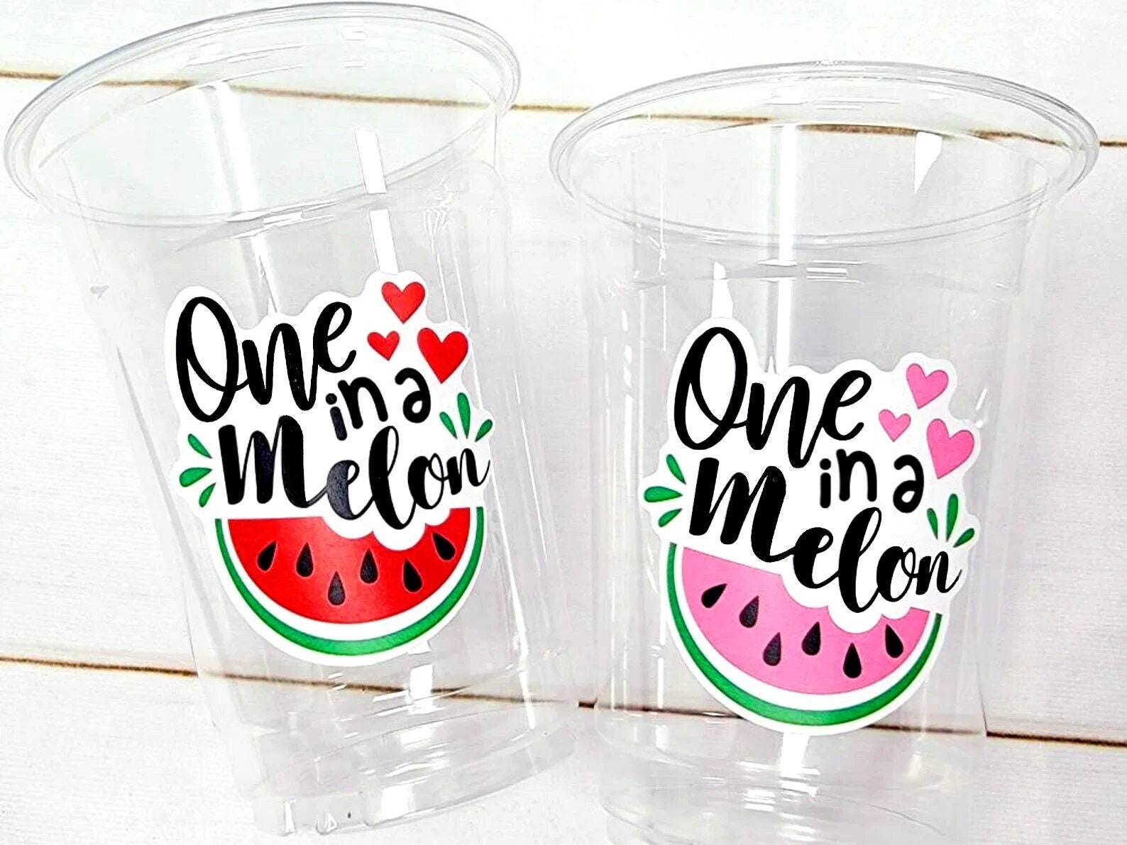 WATERMELON PARTY CUPS Watermelon Party Favors Watermelon - Etsy