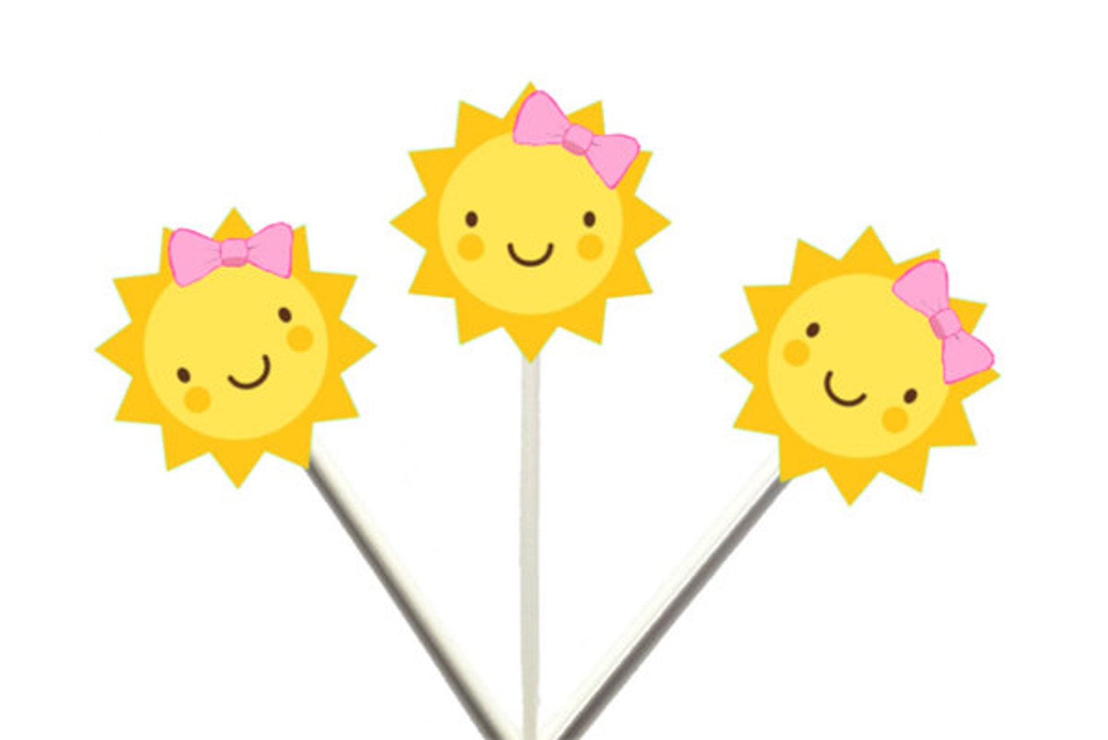 Sun Banner Sun Garland Little Sunshine Sun and Clouds - Etsy