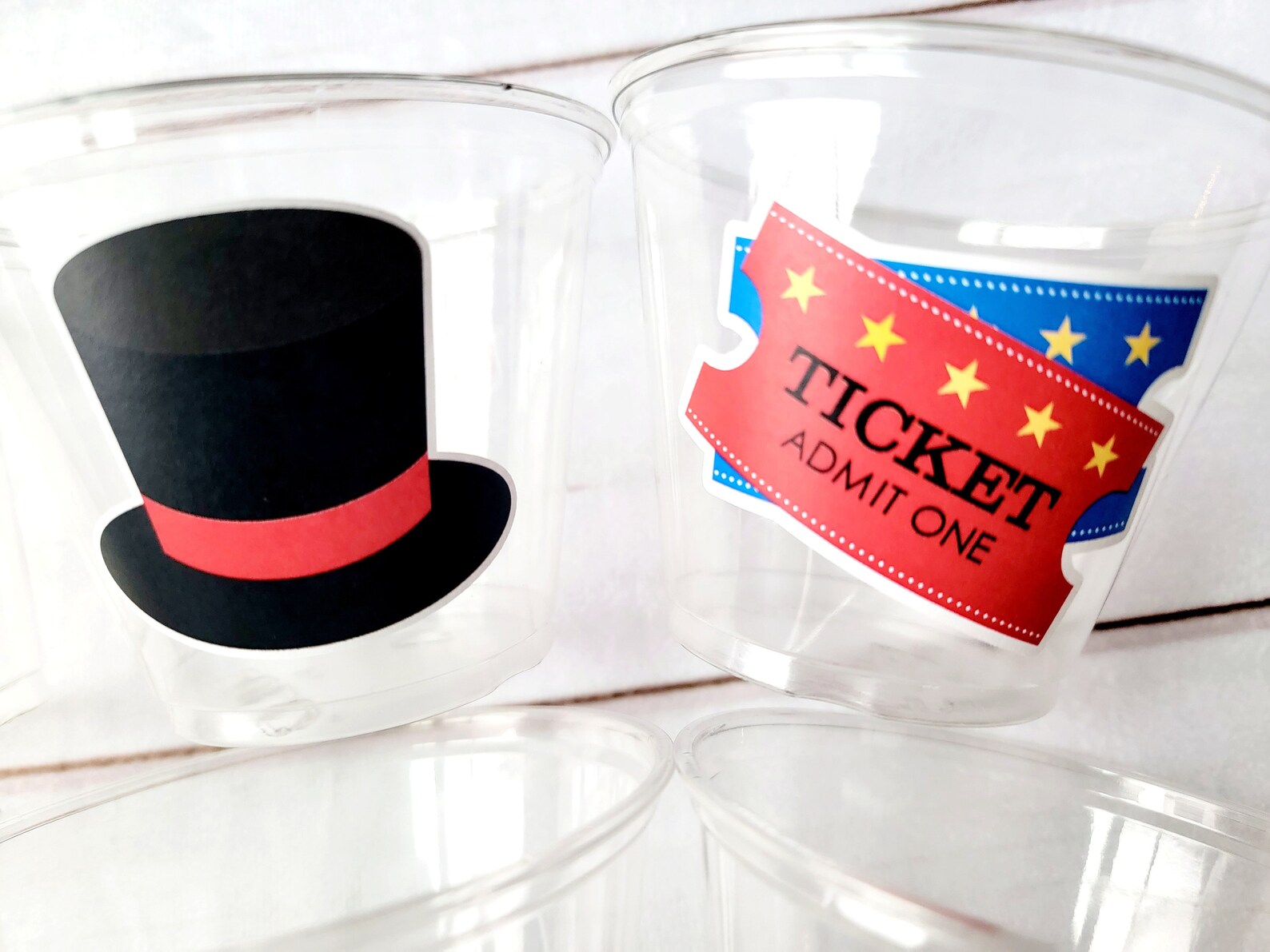 MAGIC PARTY Cups - Magician Party Cups Magic Birthday Magician Party ...
