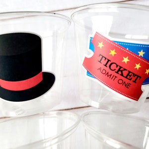 MAGIC PARTY Cups - Magician Party Cups Magic Birthday Magician Party ...