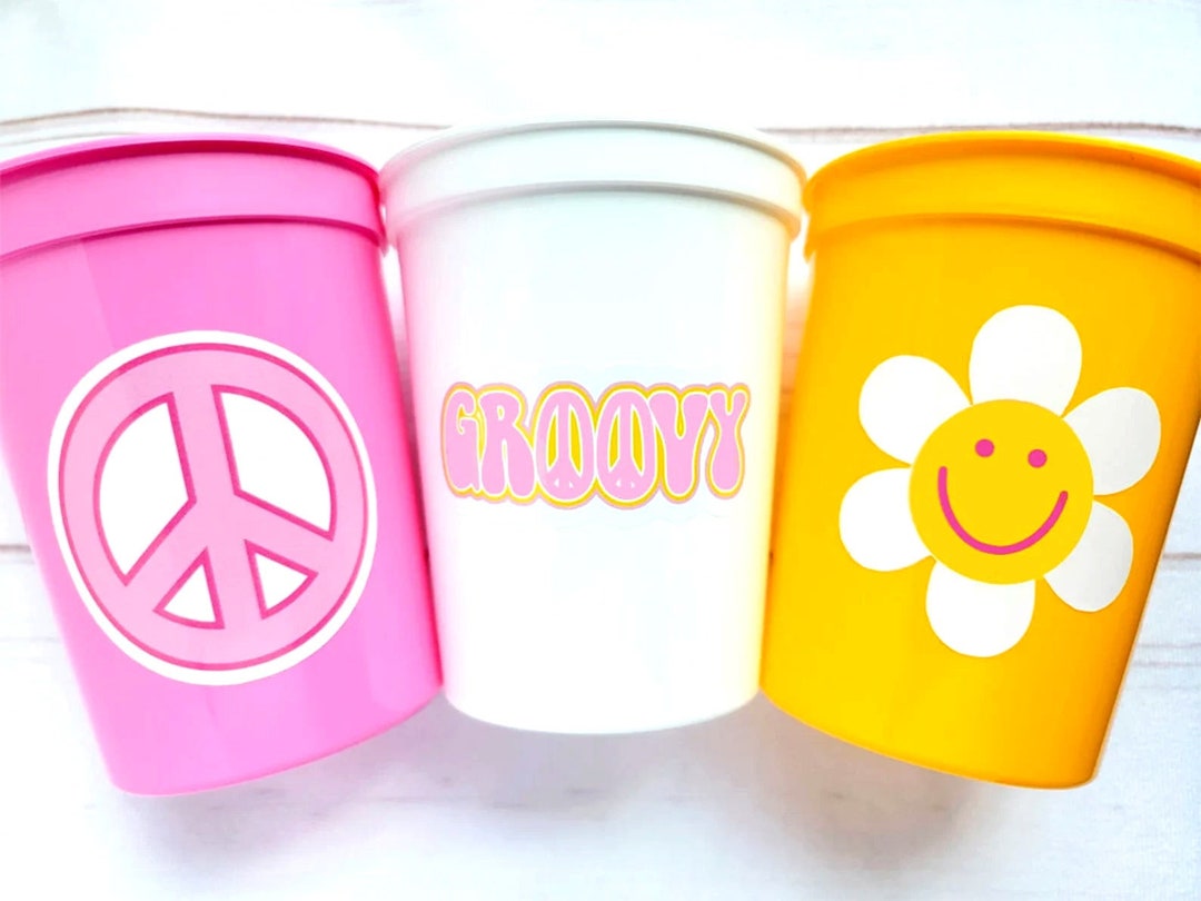 70'S PARTY CUPS - 70's Birthday Cups 70's Party Cups 70's Decorations ...