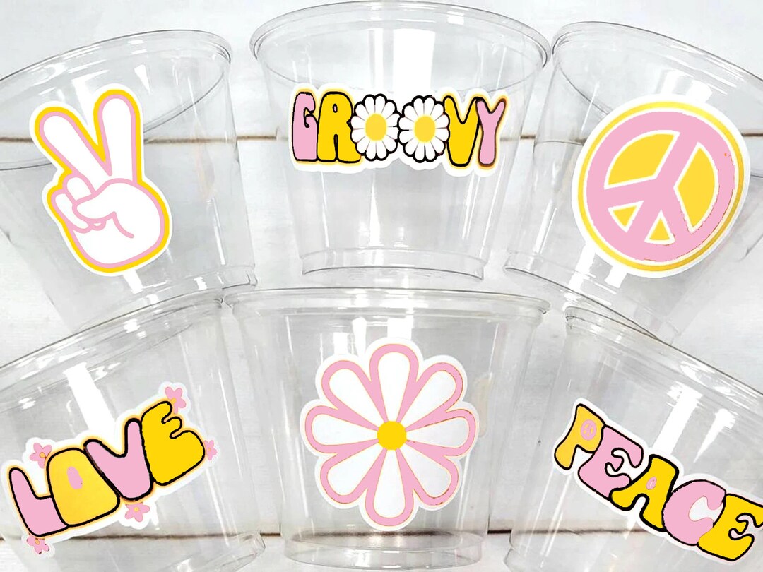 70'S PARTY CUPS -70's Birthday Cups 70's Party Cups 70s Decorations 70 ...
