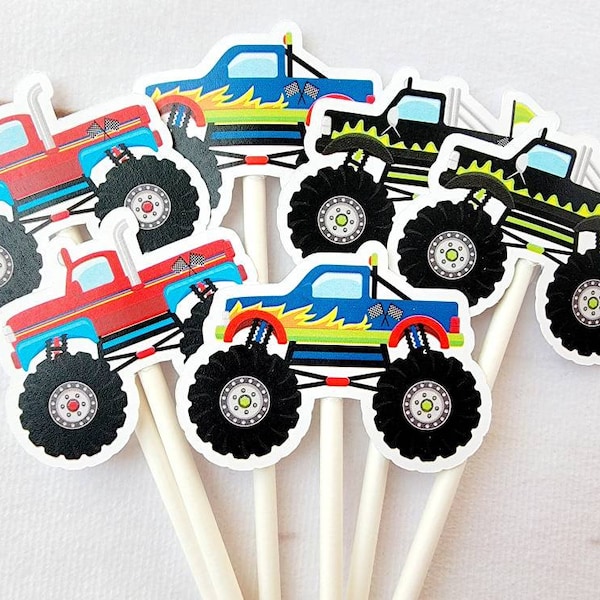 Truck Cupcake Topper - Etsy