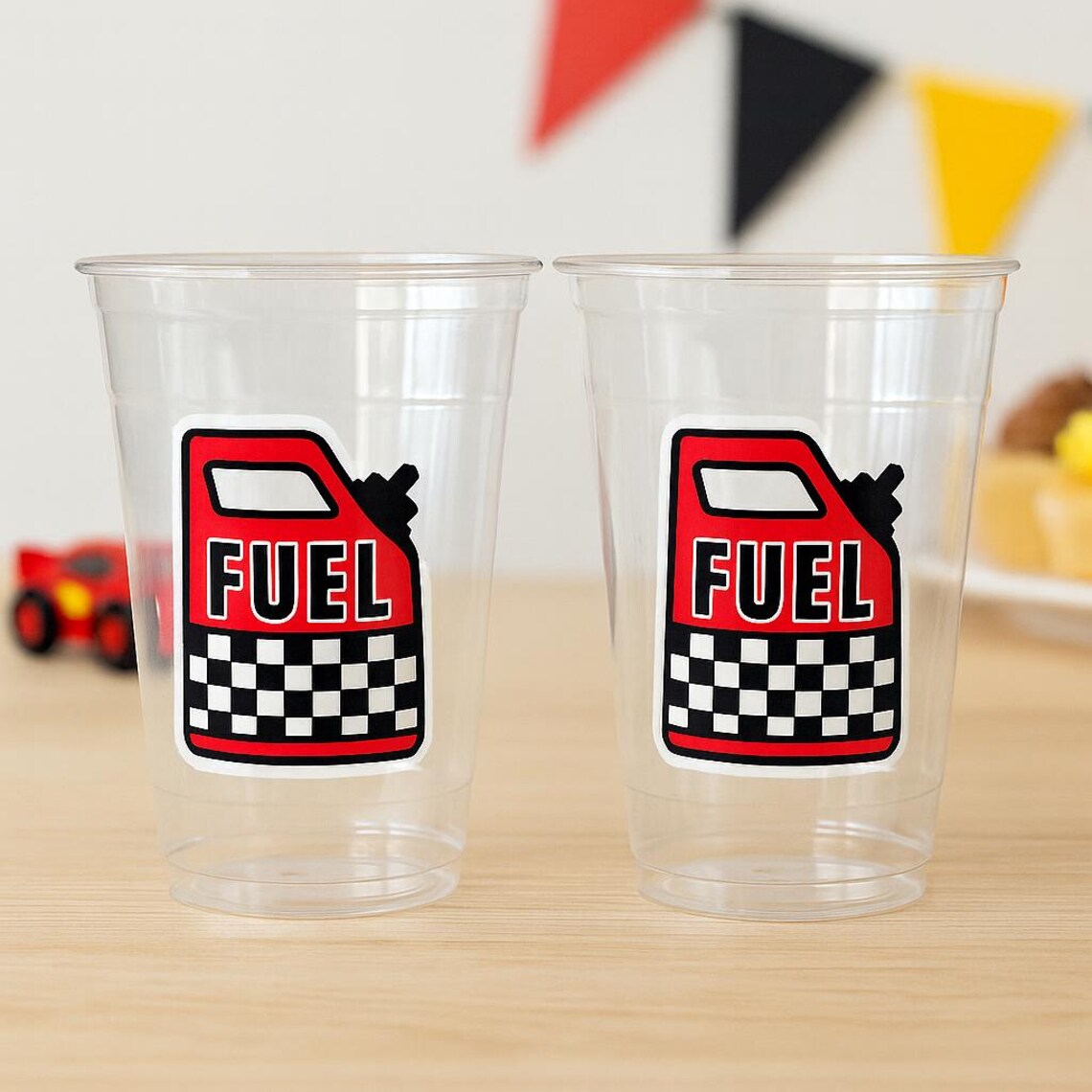 RACING PARTY CUPS - Race Car Cups Racing Birthday Cups Racing Birthday ...