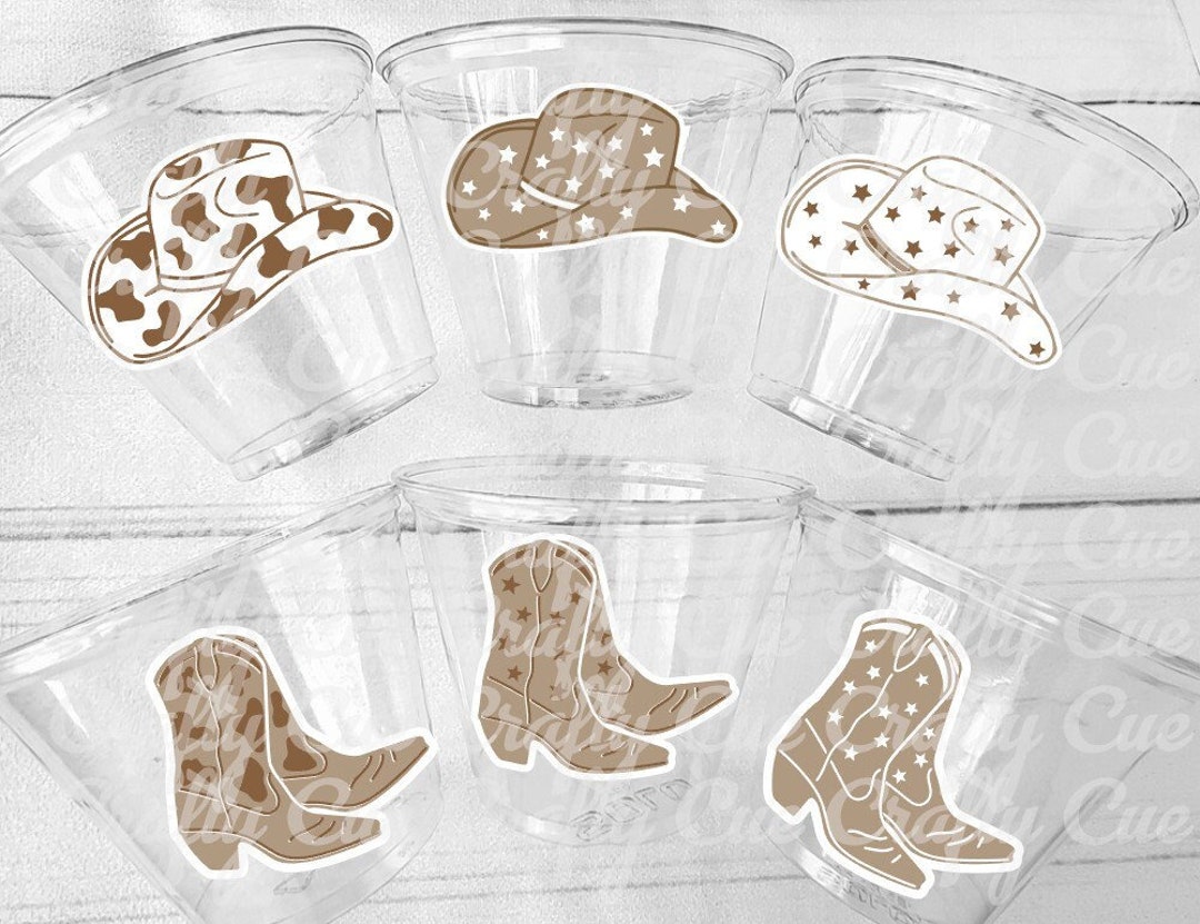 COWBOY PARTY CUPS - Cowboy Cups Cowboy Party Decorations Cowboy Baby ...