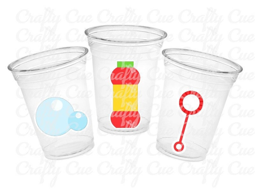 BUBBLES PARTY CUPS - Bubbles Birthday Party Decorations Bubbles Party ...