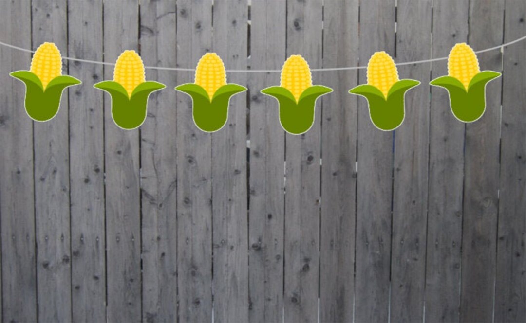Corn Garland, Corn Banner, Thanksgiving Banner, Thanksgiving Garland ...