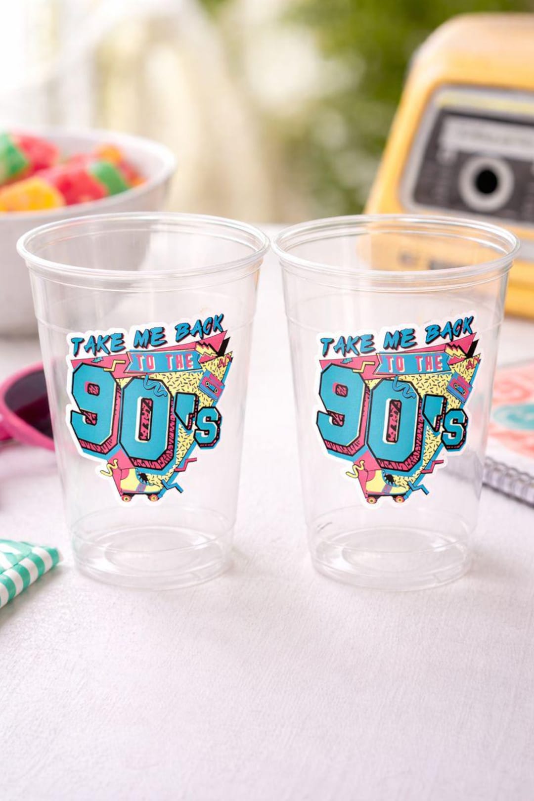 90'S PARTY CUPS, 90's Birthday Party Cups 90's Party Cups 90's ...