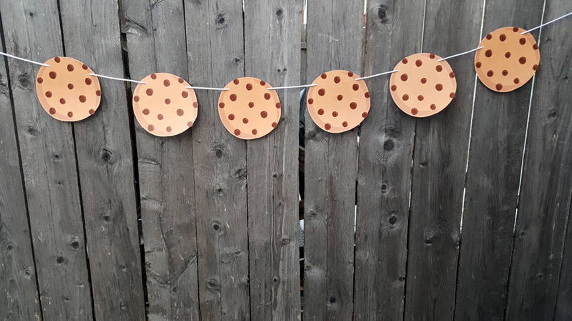 Cookie Garland Cookie Banner Cookie Bar Banner Cookie | Etsy