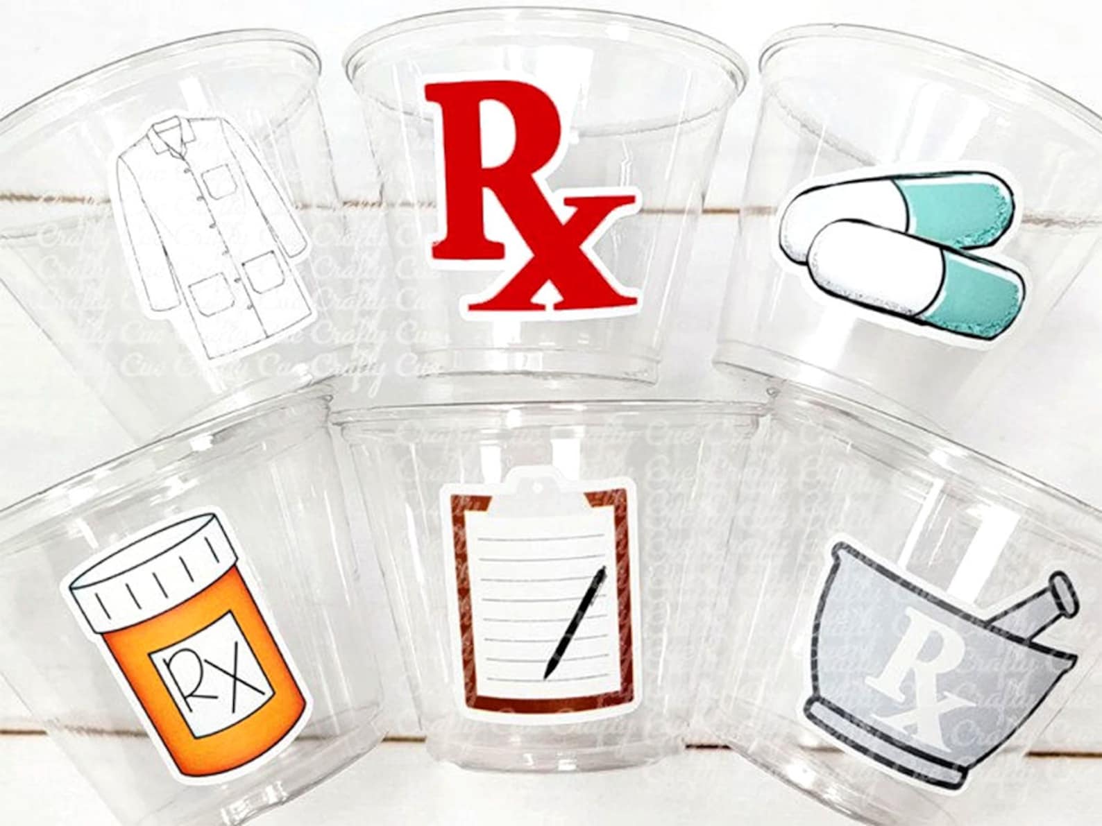 PHARMACY PARTY CUPS Pharmacist Party Cups Pharmacy Week Cups - Etsy