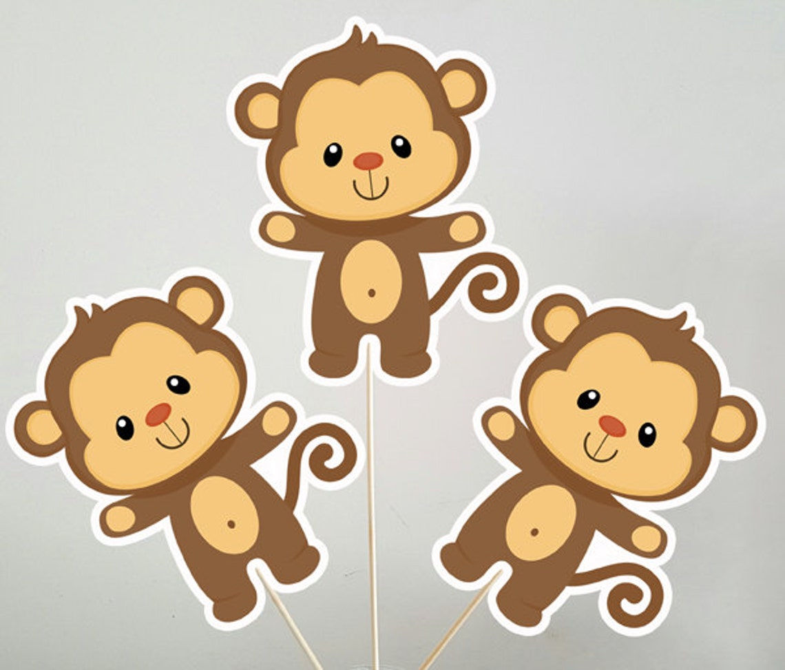 Monkey Goody Bags Monkey Favor Bags Monkey Goodie Bags | Etsy