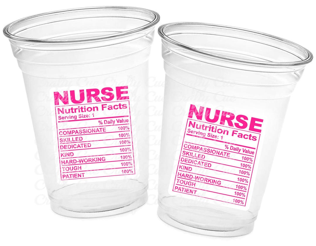 NURSE PARTY CUPS - Doctor Party Cups Nurse Party Cups Nursing Party Rn ...