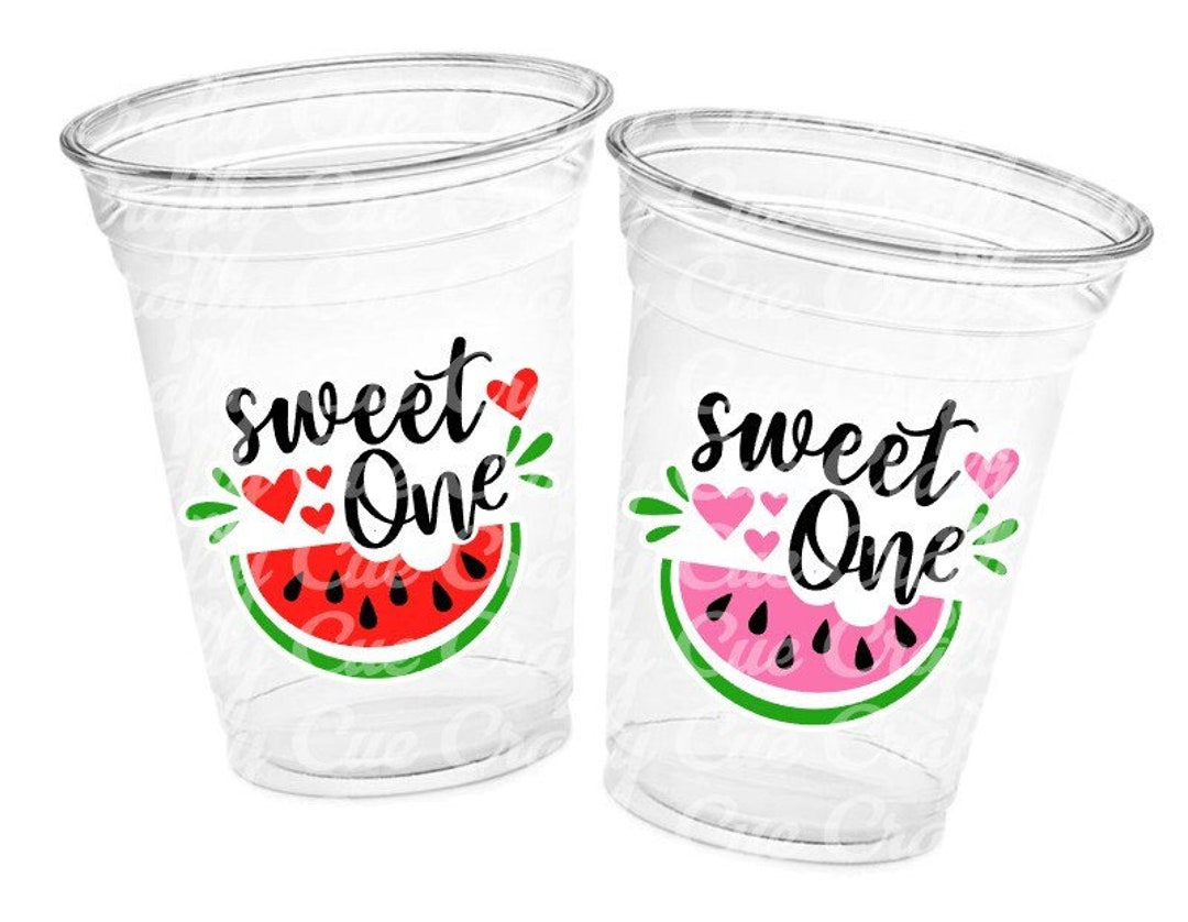 WATERMELON PARTY CUPS - Watermelon Party Favors Watermelon Treat Cups ...
