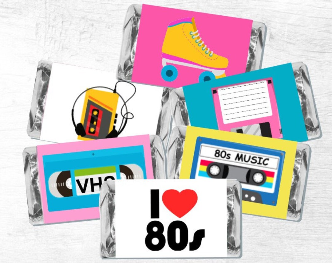 30 80s Party Stickers 40th Birthday Stickers 1983 Party - Etsy