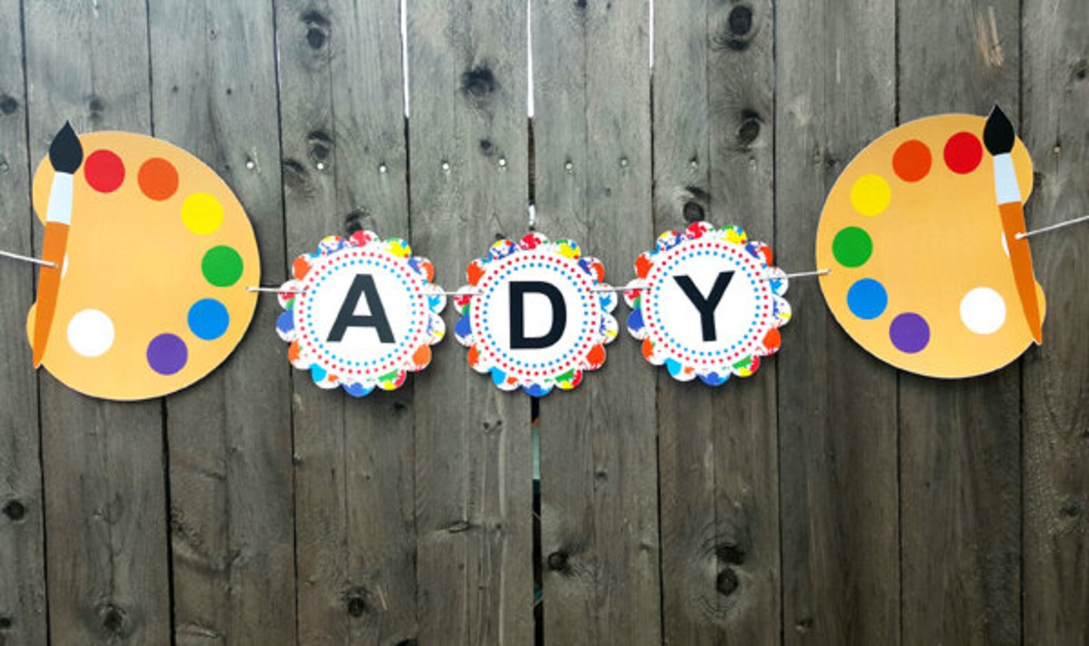 Paint Party Banner Art Party Banner Art Party Garland Paint | Etsy