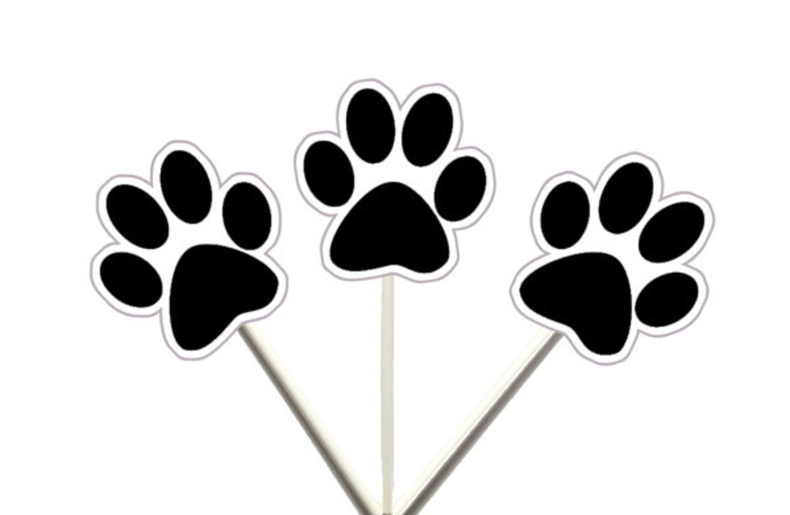 paw-print-garland-paw-print-banner-puppy-party-banner-dog-etsy