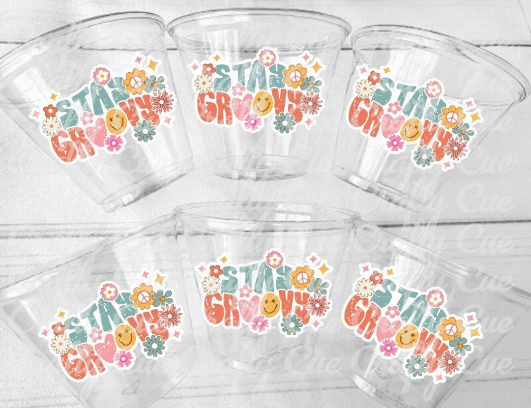 70S PARTY CUPS 70's Birthday Cups 70's Party Cups 70s Decorations 70's ...