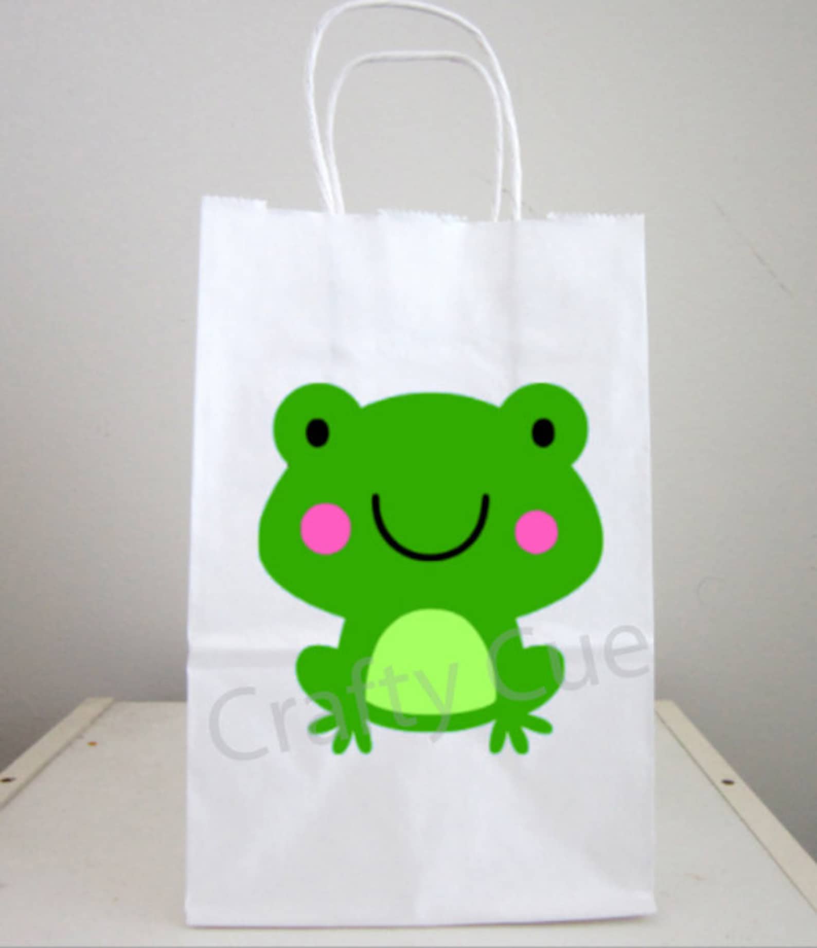 Frog Favor Bags Frog Goody Bags Frog Birthday Party Bags | Etsy