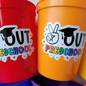 PRESCHOOL GRADUATION CUPS Preschool Graduation Cups Preschool Cups ...