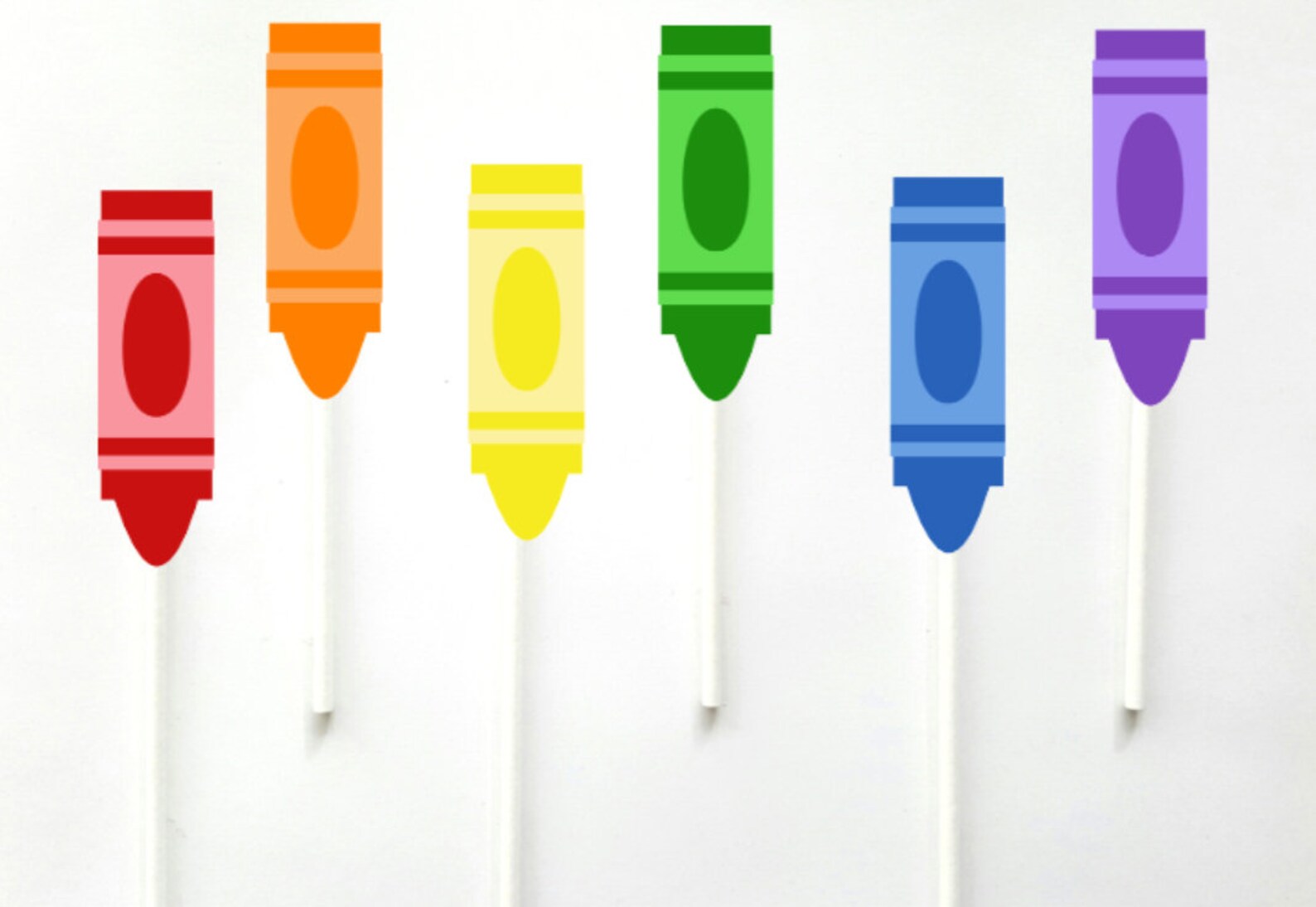 Crayon Banner Crayon Garland Crayon Birthday Party Crayon | Etsy