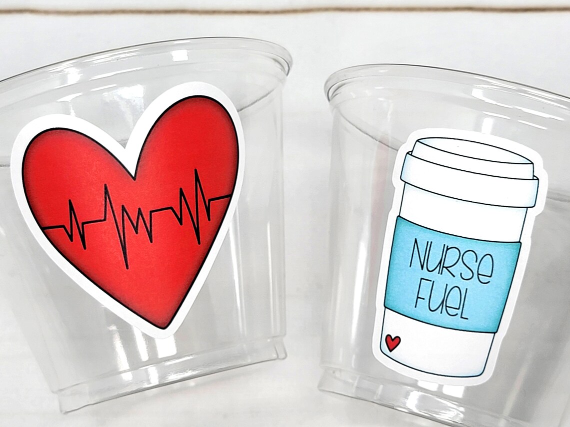 NURSING PARTY CUPS Doctor Party Cups Nurse Party Cups - Etsy