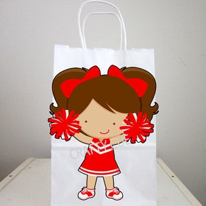 Cheerleading Goody Bags, Cheerleading Favor Bags, Cheerleading Gift ...