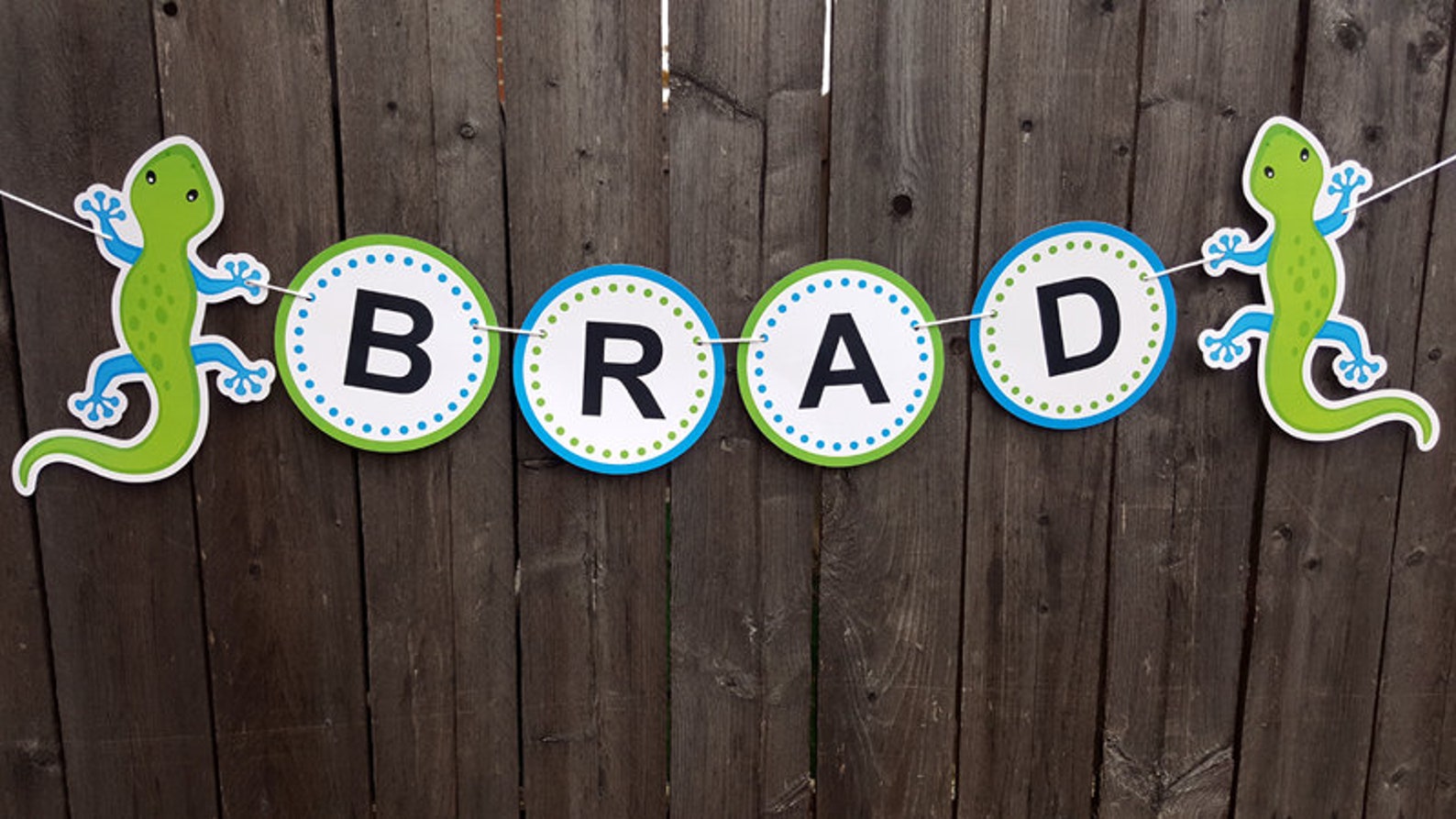 Lizard Garland Lizard Banner Lizard Birthday Lizard Party - Etsy