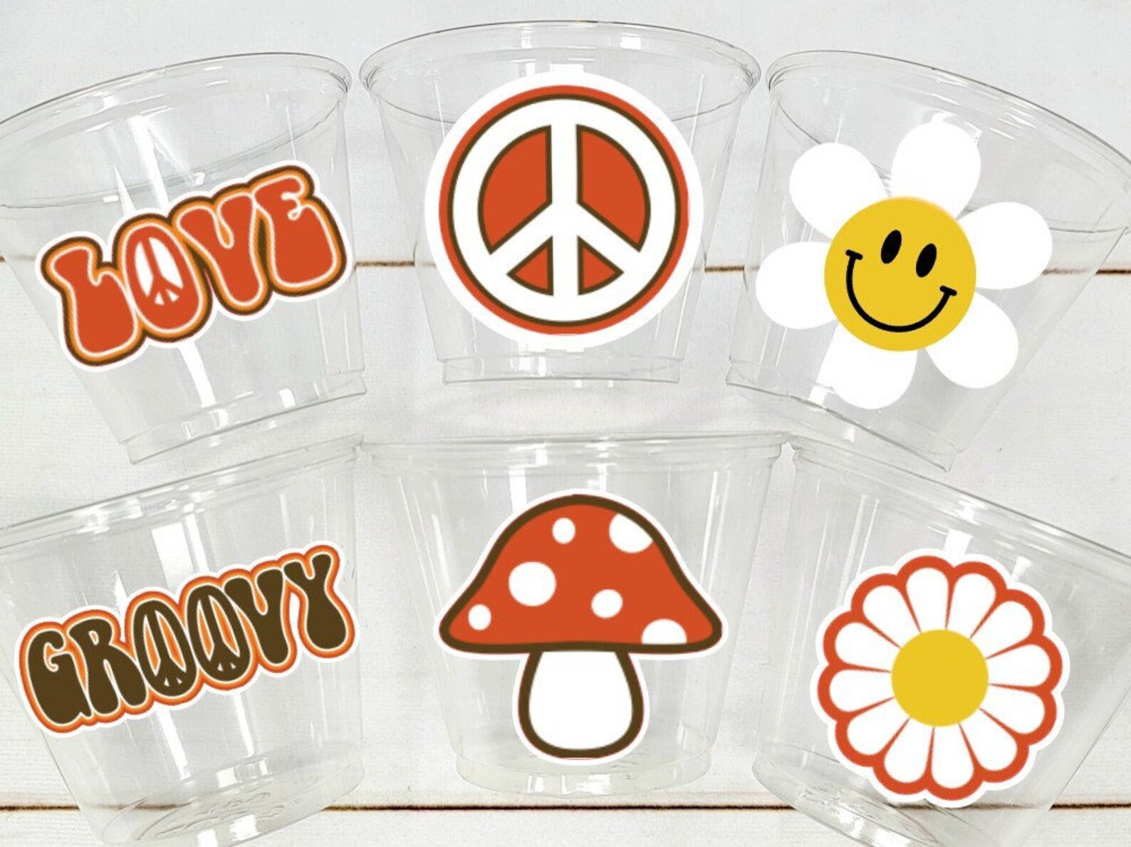 70'S PARTY CUPS 70s Party Cups 70's Birthday Cups - Etsy