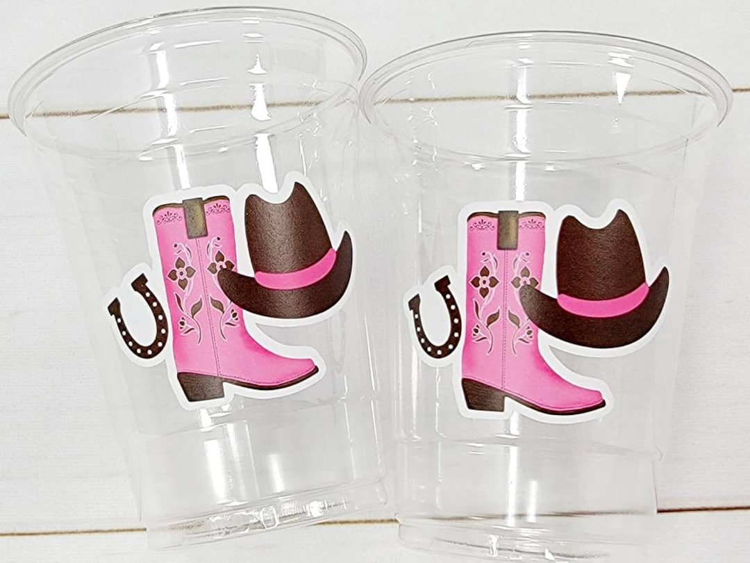 COWGIRL PARTY CUPS - Cowgirl Cups Cowgirl Party Decorations Cowgirl ...