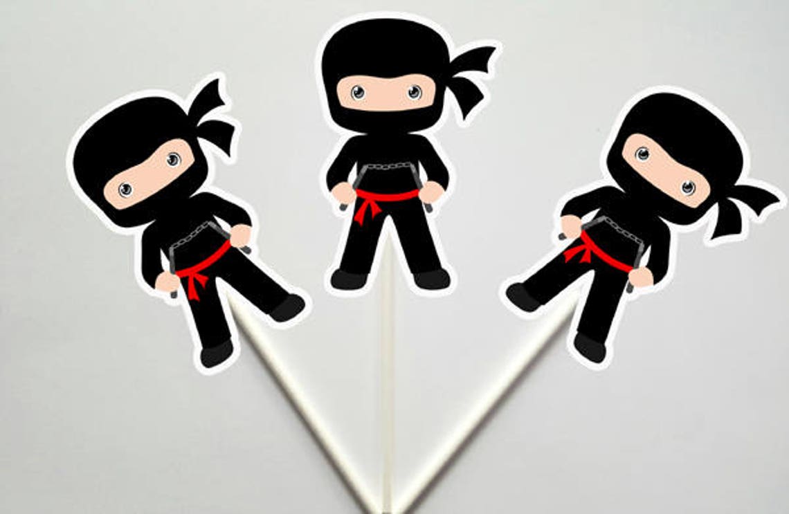 Ninja Banner Ninja Birthday Banner Ninja Garland Ninja - Etsy