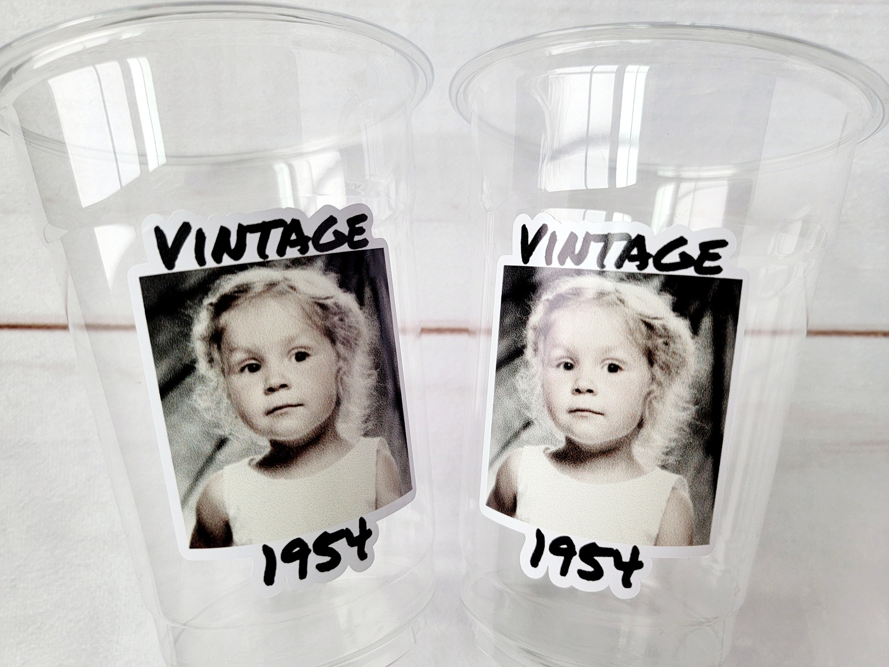 Custom Plastic Party Cups Personalized Party Cups Personalized 70th ...