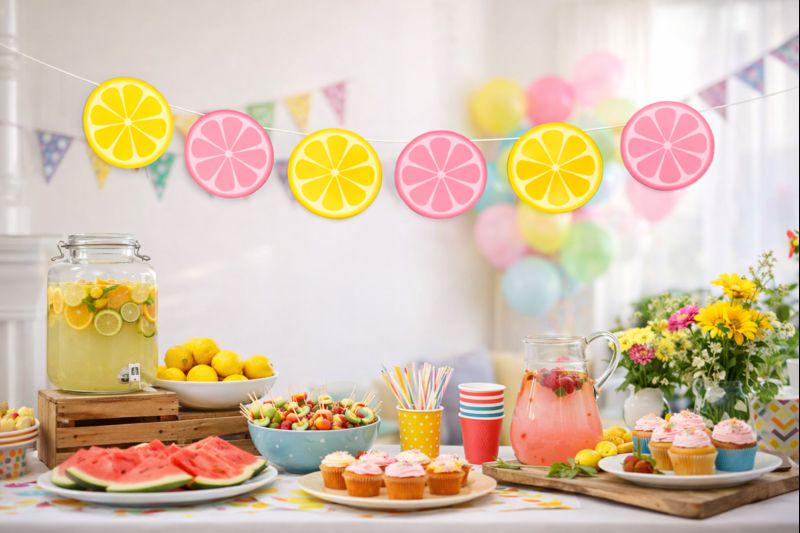 Lemon Banner, Lemon Garland, Lemonade Banner, Lemonade Decorations ...