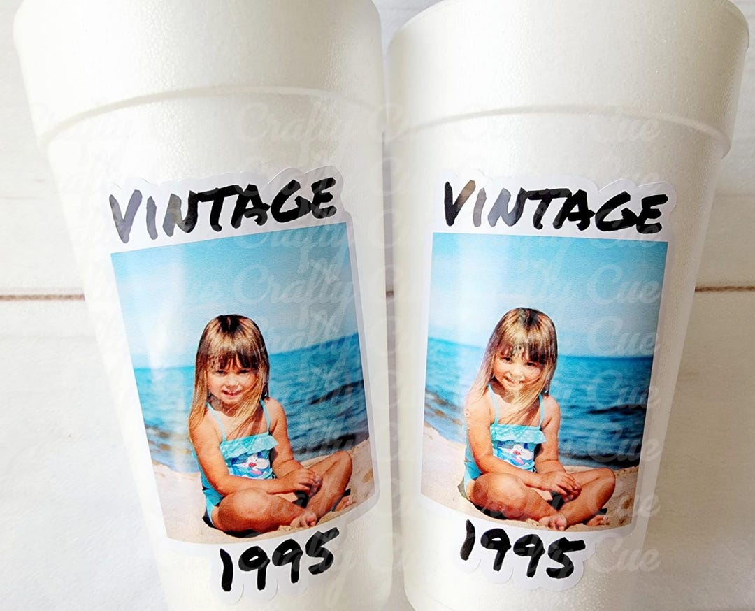 Custom STYROFOAM Cups With Photo, Personalized Styrofoam Cups, Photo ...