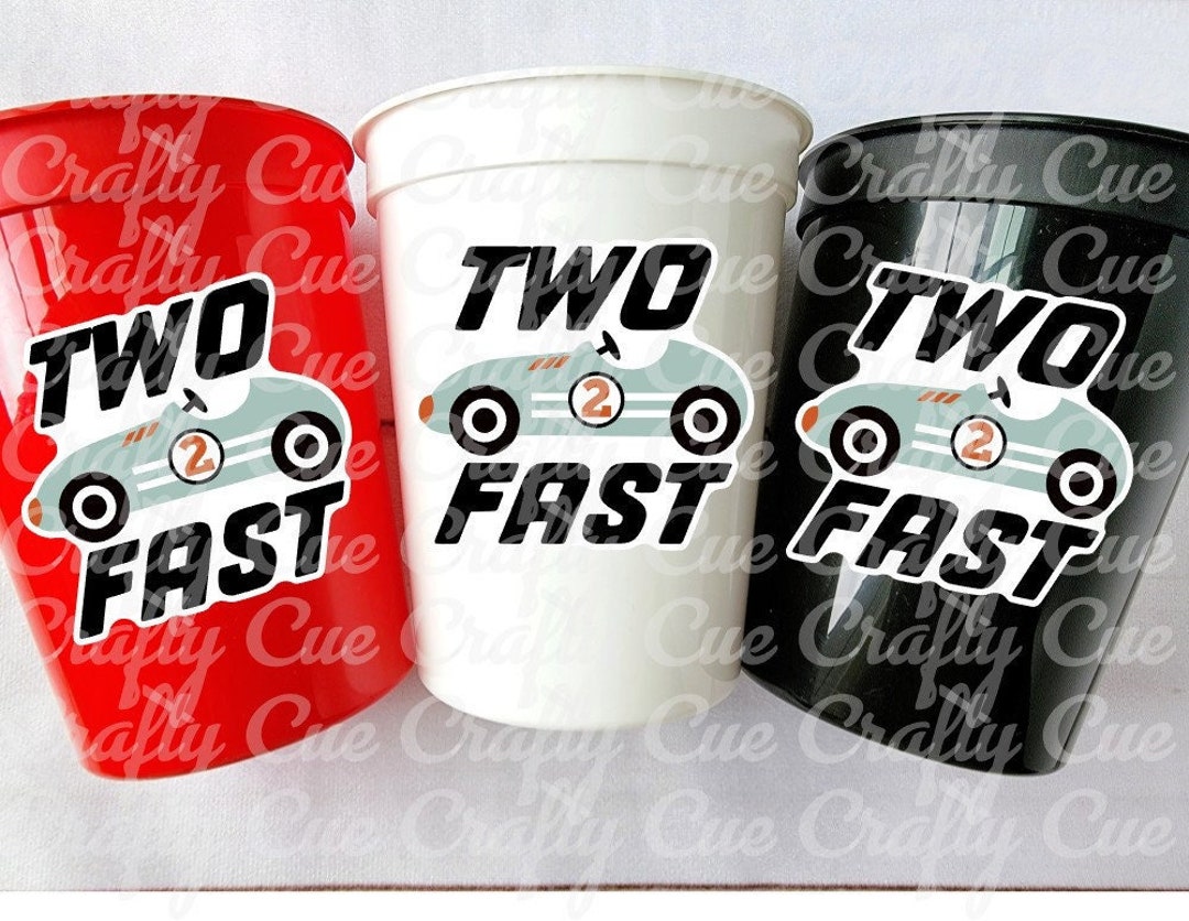 RACING PARTY CUPS - Race Car Cups Racing Birthday Cups Racing Birthday ...