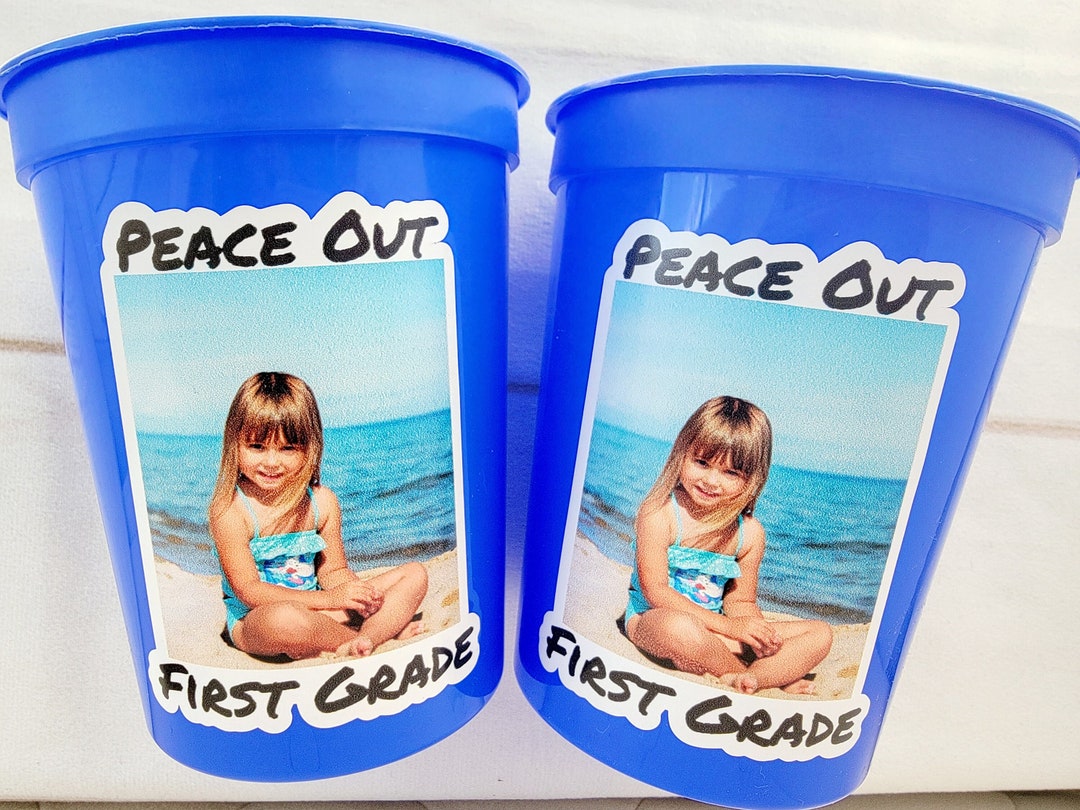 Custom GRADUATION Cups, Personalized Graduation Cups, First Grade, 2024 ...