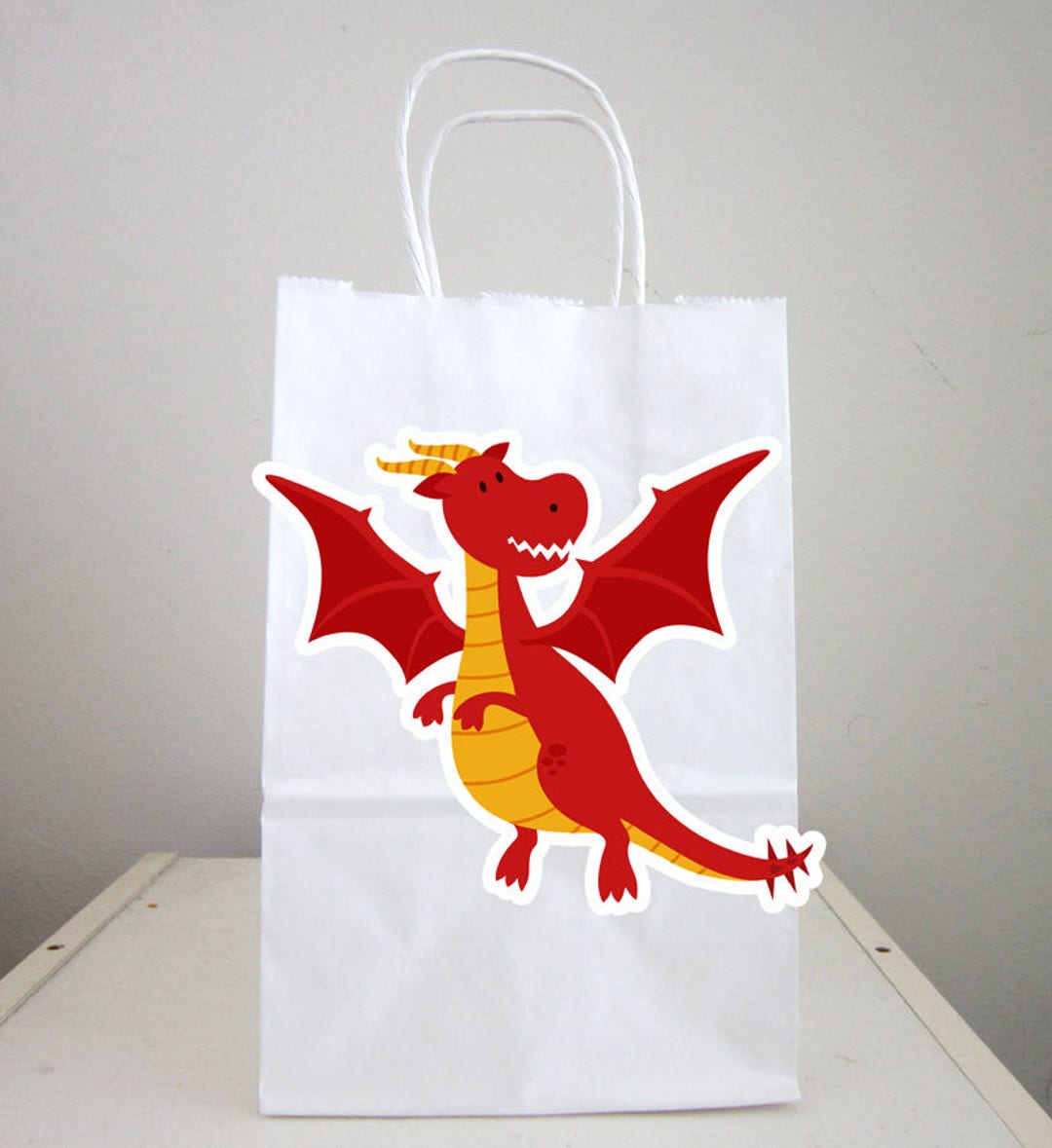 Dragon Goody Bags, Dragon Favor Bags, Dragon Gift Bags, Dragon Party ...