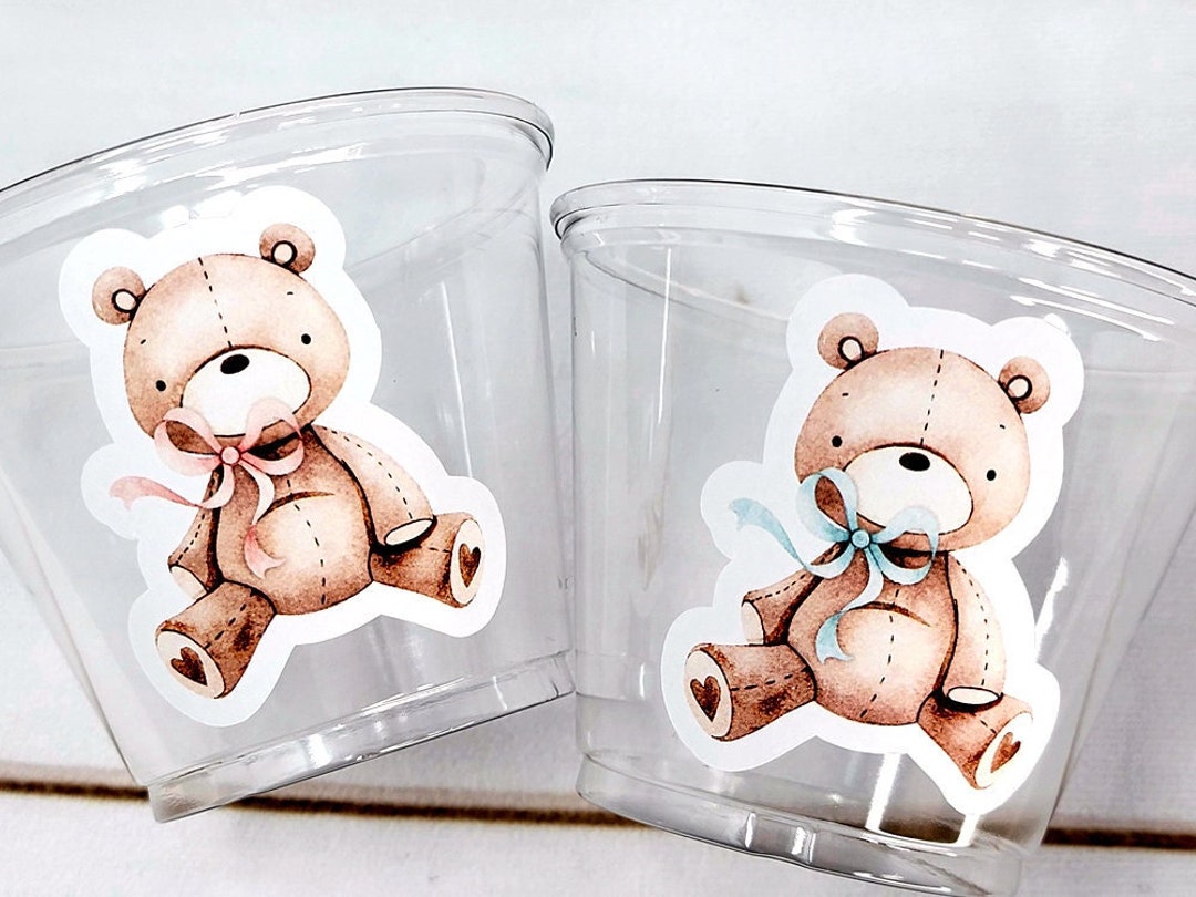 Teddy Bear Party Cups, Teddy Bear Treat Cups, Teddy Bear Birthday ...