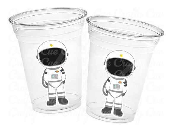 Space Party Cups Astronaut Party Cups Space Birthday Cups Outer Space ...