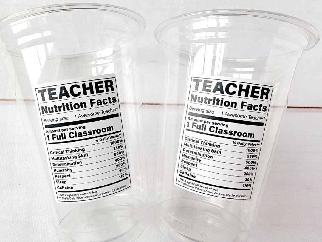 TEACHER PARTY CUPS Teacher Graduation Teacher Gifts Teacher Party ...